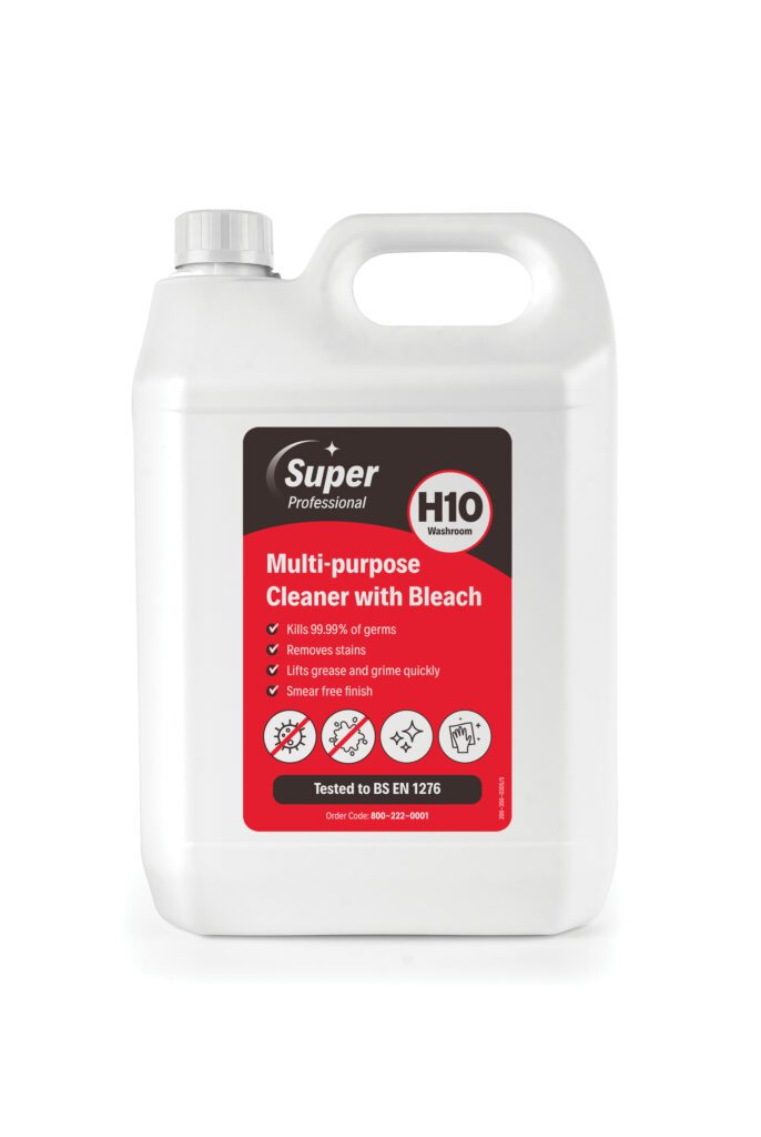 SUPER MULTI PURP0SE CLEANER WITH BLEACH (H10) - 5L - GDGUK